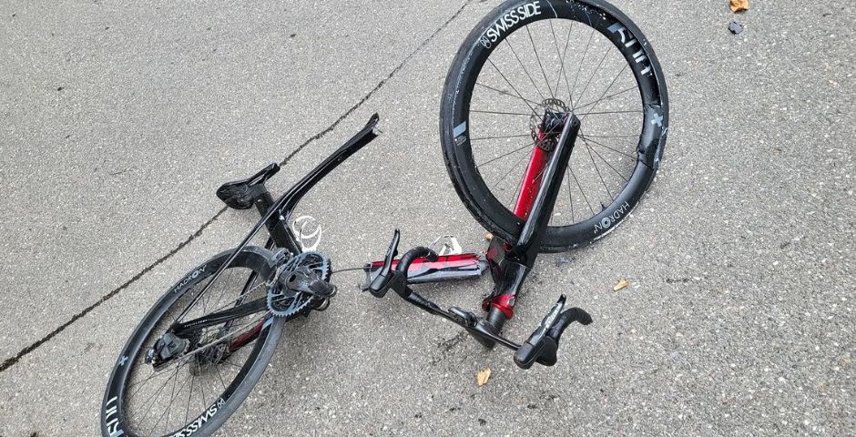 Jan van Berkel salva la vida de milagro en un accidente entrenando ...